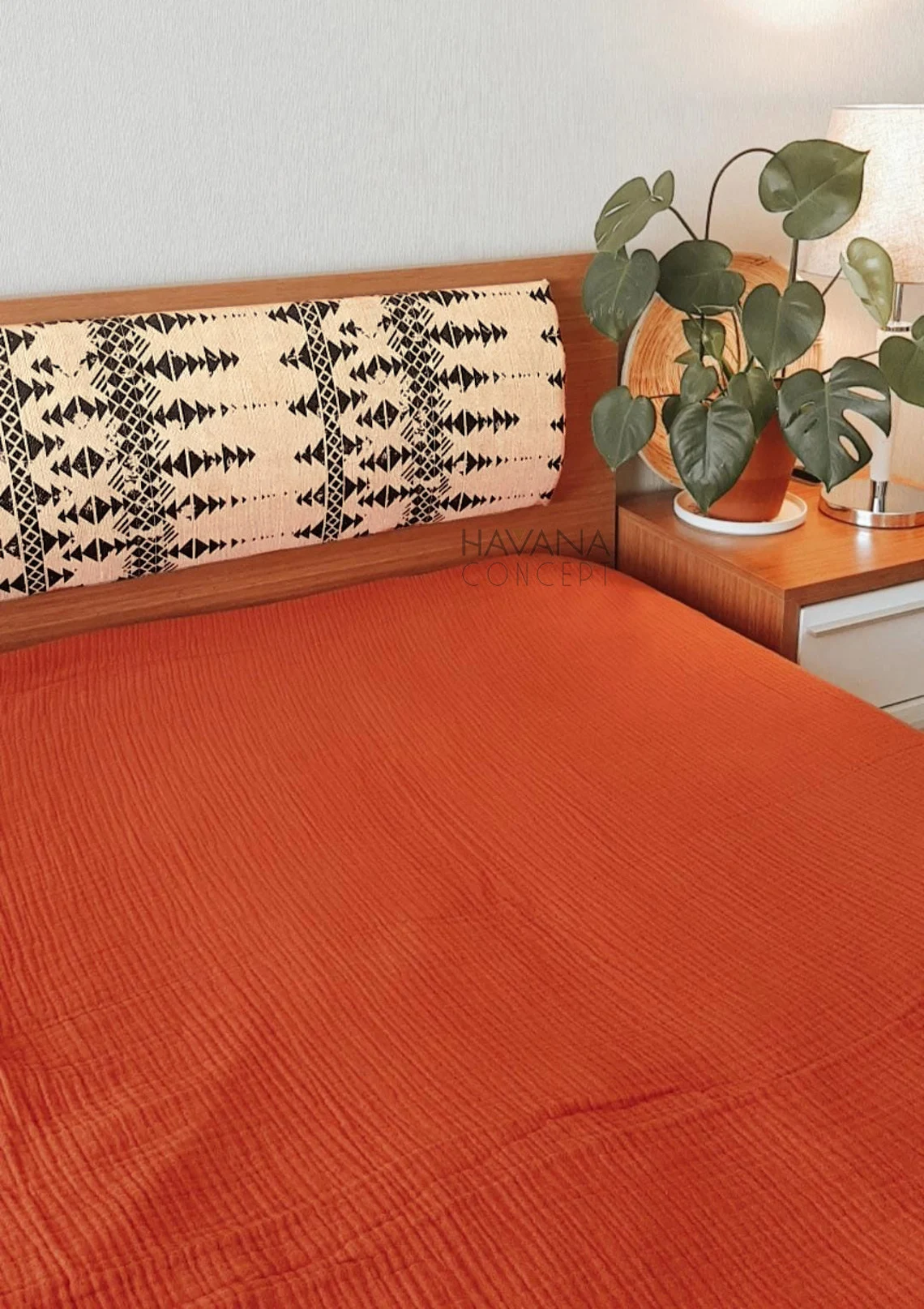 Black and Beige Tribal Aztec Fabric - Havana Concept