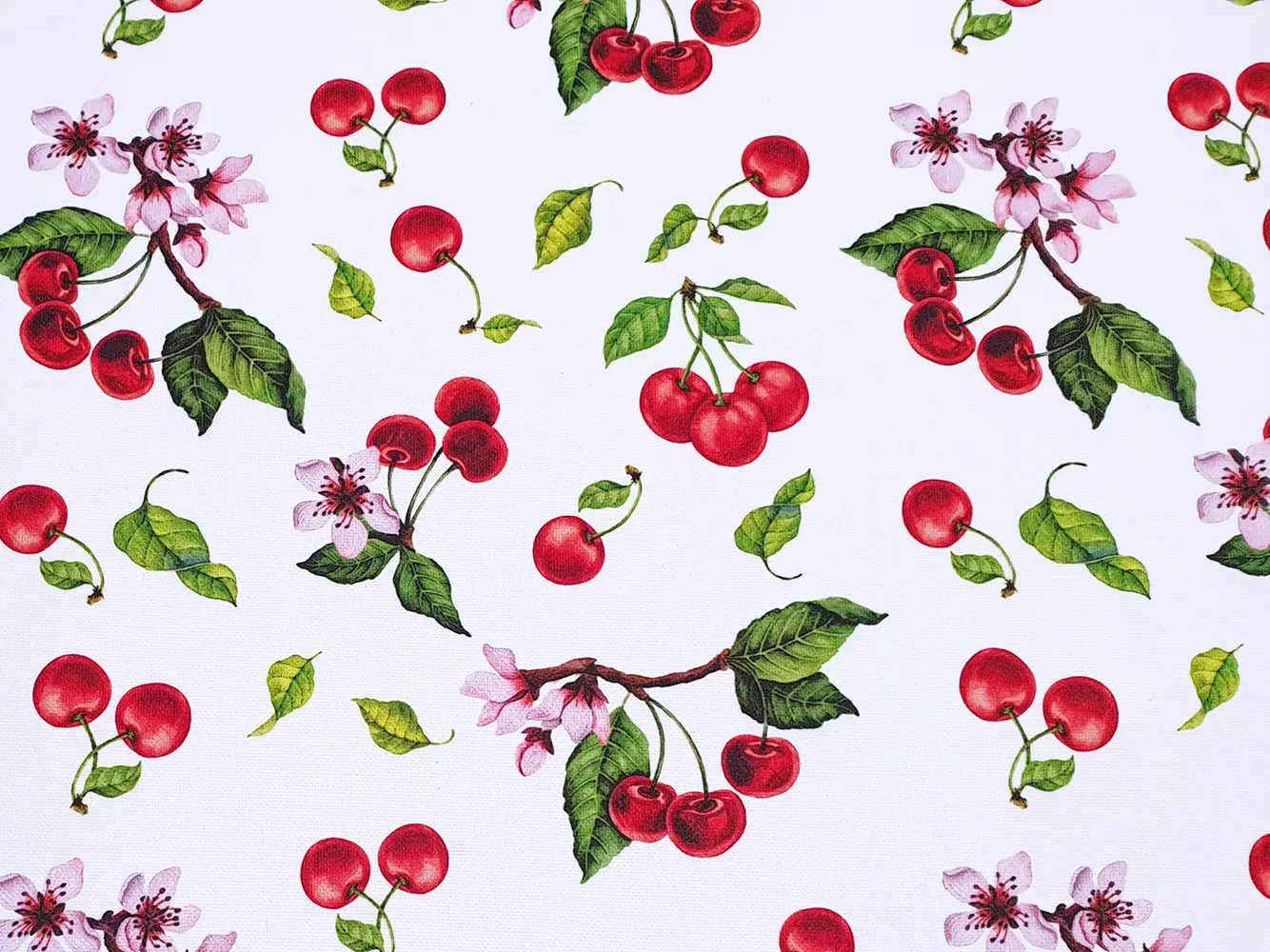 Cherry Print Fabric - Havana Concept